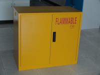 China 16 Gallon Flammable Liquid Storage Cabinet Fireproof Chemical Storage Cupboards for sale