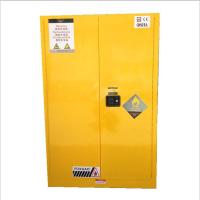 China 16 Gallon Flammable Liquid Storage Cabinet Fireproof Chemical Storage Cupboards for sale