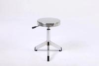 China Adjustable Stainless Steel Lab Stool Heavy Duty Medical Lab Stools Corrosion Resistant for sale