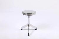 China Sturdy Iron Height Adjustable Lab Stool Ergonomic Chemistry Lab Chair Anti Static for sale