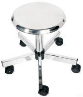 China Sturdy Iron Height Adjustable Lab Stool Ergonomic Chemistry Lab Chair Anti Static for sale