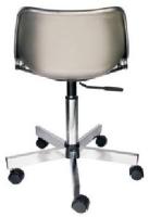 China Sturdy Iron Height Adjustable Lab Stool Ergonomic Chemistry Lab Chair Anti Static for sale