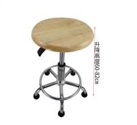 China Metal Frame ESD Lab Chairs Adjustable Wooden Science Lab Stools Corrosion Proof for sale