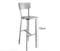 China Brushed Stainless ESD Lab Chairs Medical Ergonomic Lab Stool Height Adjustable for sale