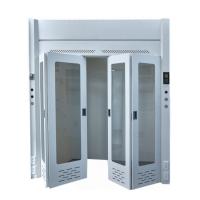 China Heavy Duty Walk In Fume Hood Chemical Resistant Ducted Fume Cupboard With Fan for sale
