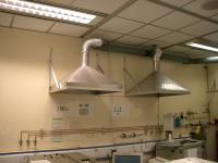 China Localized Fume Extraction Canopy Stainless Steel Canopy Exhaust Hood Heavy Duty for sale