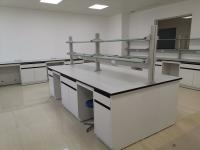 China Double Tier Lab Reagent Rack Aluminum Alloy / Glass Reagent Shelf for sale