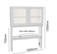 China Aluminum Alloy / Glass Laboratory Accessories Benchtop Lab Reagent Rack for sale