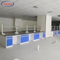 China Aluminum Alloy / Glass Laboratory Accessories Benchtop Lab Reagent Rack for sale