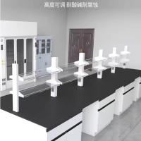 China Aluminum Alloy / Glass Laboratory Accessories Benchtop Lab Reagent Rack for sale