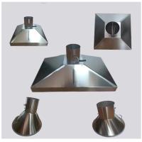 China Stainless Steel Laboratory Accessories Commercial Atomic Hood Fume Extractor Arm Ventilation Canopy for sale