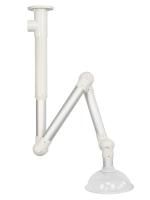 China Bench Mounted Laboratory Accessories Corrosion Resistant Laboratory Extraction Arms for sale