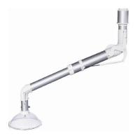 China Durable Laboratory Accessories Ceiling Mounted Lab Extraction Arm Flexible for sale
