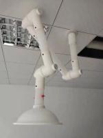 China Durable Laboratory Accessories Ceiling Mounted Lab Extraction Arm Flexible for sale