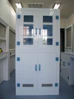 China PP Lab Storage Cabinet Commercial Chemical Reagent Storage Cabinet Corrosion Proof for sale