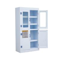 China Anti Corrosive PP Storage Cabinet Double Acid Base Storage Cabinet for sale