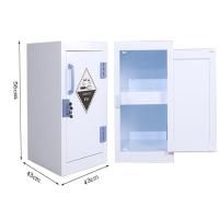 China Anti Corrosive PP Storage Cabinet Double Acid Base Storage Cabinet for sale
