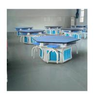 China Hexagonal Classroom Lab Table Educational Science Classroom Lab Tables Height Adjustable for sale