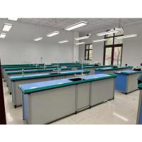 China Durable Educational Laboratory Furniture Ergonomic University Desk And Chair Versatile for sale