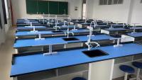 China Durable Educational Laboratory Furniture Ergonomic University Desk And Chair Versatile for sale