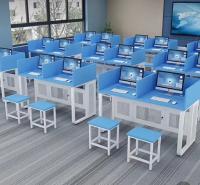 China Collaborative Classroom Lab Table Compact Classroom Computer Desk Sturdy For University for sale