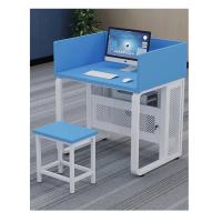 China Collaborative Classroom Lab Table Compact Classroom Computer Desk Sturdy For University for sale