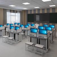 China Corrosion Proof Student Lab Table Sturdy Science Classroom Desk Durable For Living Room for sale