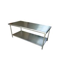 China Heavy Duty Stainless Steel Lab Bench Cleanroom Sterile Stainless Steel Prep Table for sale