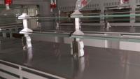 China Heavy Duty Stainless Steel Lab Bench Cleanroom Sterile Stainless Steel Prep Table for sale