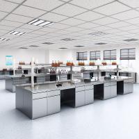 China Sterile Cleanroom Stainless Steel Bench 304 / 316 Stainless Steel Work Table for sale