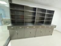 China Sterile Cleanroom Stainless Steel Bench 304 / 316 Stainless Steel Work Table for sale