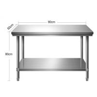 China Modern Stainless Steel Sink Bench Industrial Grade Stainless Steel Wash Station Customized for sale