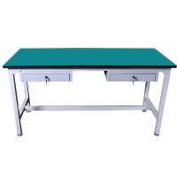 China 2 Tier Anti Static Workbench Heavy Duty Assembly Workbench Corrosion Proof With Drawers for sale