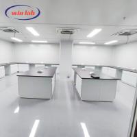 China Cleanroom Laboratory Workbench Modular Stainless Steel Lab Bench Customized For Science Teaching Labs for sale