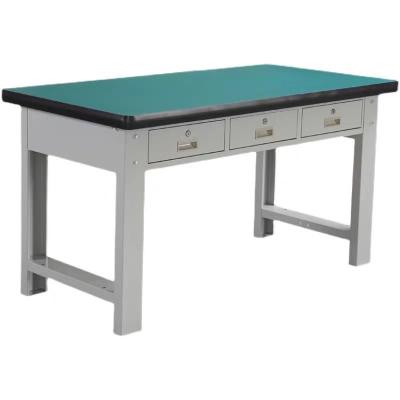 China Heavy Duty Anti Static Workbench Stainless Steel ESD Workstation Custom Sizes for sale