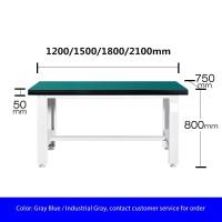 China Heavy Duty Anti Static Workbench Stainless Steel ESD Workstation Custom Sizes for sale