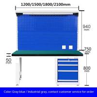 China Heavy Duty Anti Static Workbench Stainless Steel ESD Workstation Custom Sizes for sale