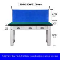 China Heavy Duty Anti Static Workbench Stainless Steel ESD Workstation Custom Sizes for sale