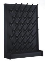 China High Density PP Laboratory Pegboard Drying Rack Wall Mounted Lab Glassware Drying Rack for sale