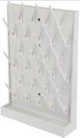 China Single Sided Lab Glassware Rack Heavy Duty Polypropylene Lab Drying Rack for sale