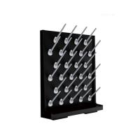 China Single Sided Lab Glassware Rack Heavy Duty Polypropylene Lab Drying Rack for sale