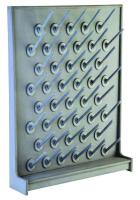 China Polypropylene Laboratory Accessories 52 Pegs Laboratory Glassware Drying Rack for sale