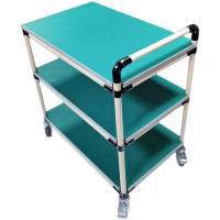 China Commercial / Industrial Anti Static Trolley Corrosion Proof Lab Trolley With Wheel for sale