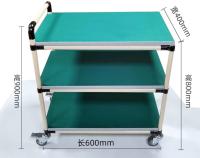 China Commercial / Industrial Anti Static Trolley Corrosion Proof Lab Trolley With Wheel for sale