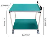 China Commercial / Industrial Anti Static Trolley Corrosion Proof Lab Trolley With Wheel for sale