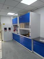 China Ergonomic Laboratory Benches Heavy Duty Modular Laboratory Furniture With Epoxy Coated Steel for sale