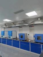 China Ergonomic Laboratory Benches Heavy Duty Modular Laboratory Furniture With Epoxy Coated Steel for sale