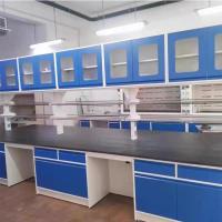China All Steel Lab Bench Table Acid And Alkali Resistant Lab Workstation Bench With 350 kg/m2 Load Capacity for sale