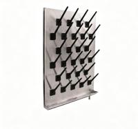 China 304 Stainless Steel Labware Drying Rack Anti Corrosive Laboratory Drying Rack for sale