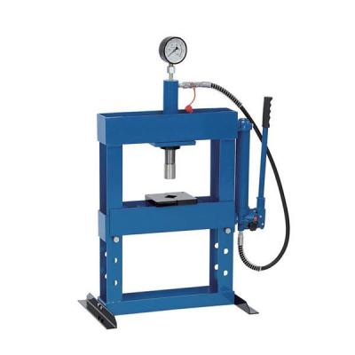 China 10-Tonne Hydraulic Floor Press ,38cm Table Width + Stable High-Pressure Pump for sale